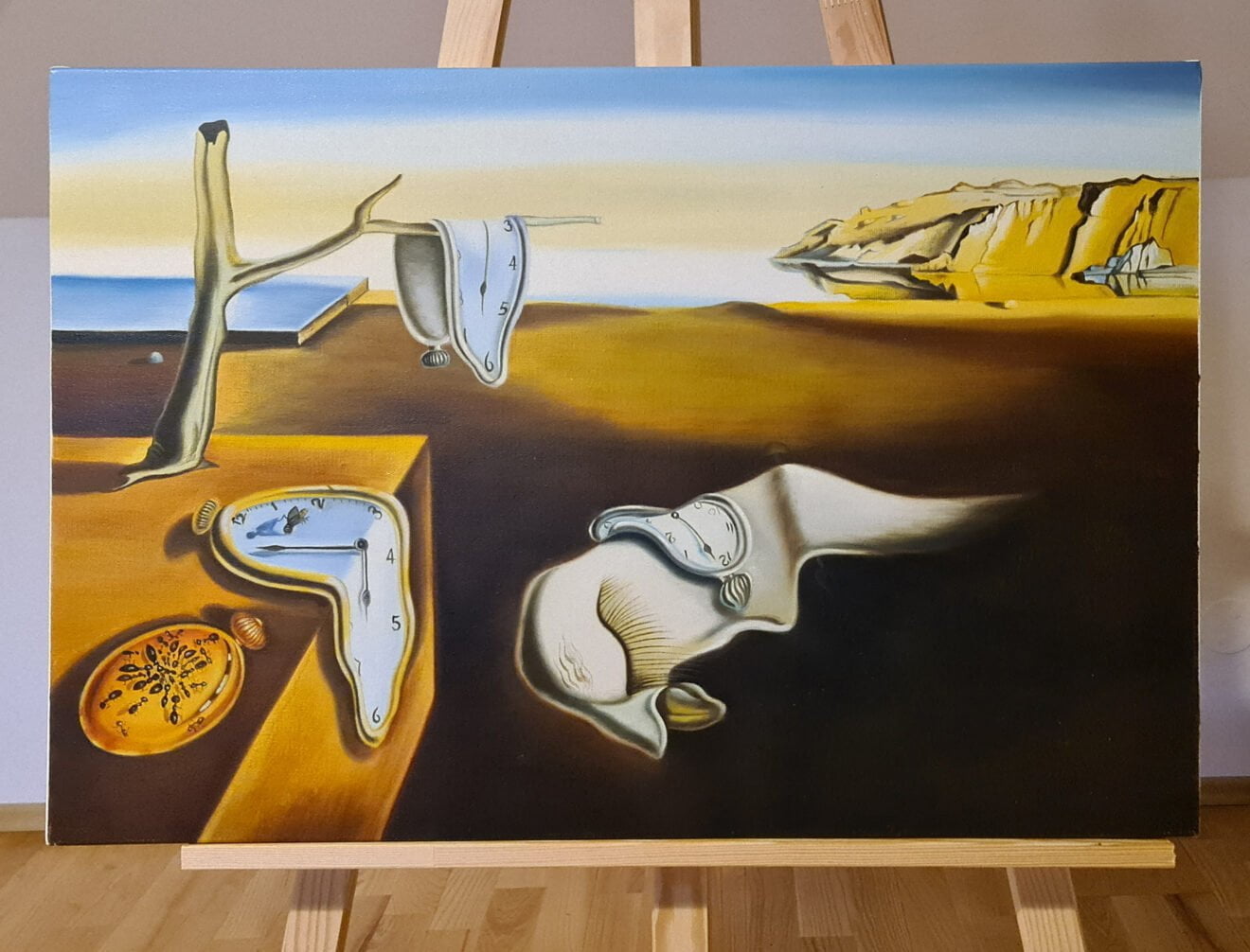 Salvador Dali - Persistance of memory - SVETSLIK.SI - 100% ročno naslikano
