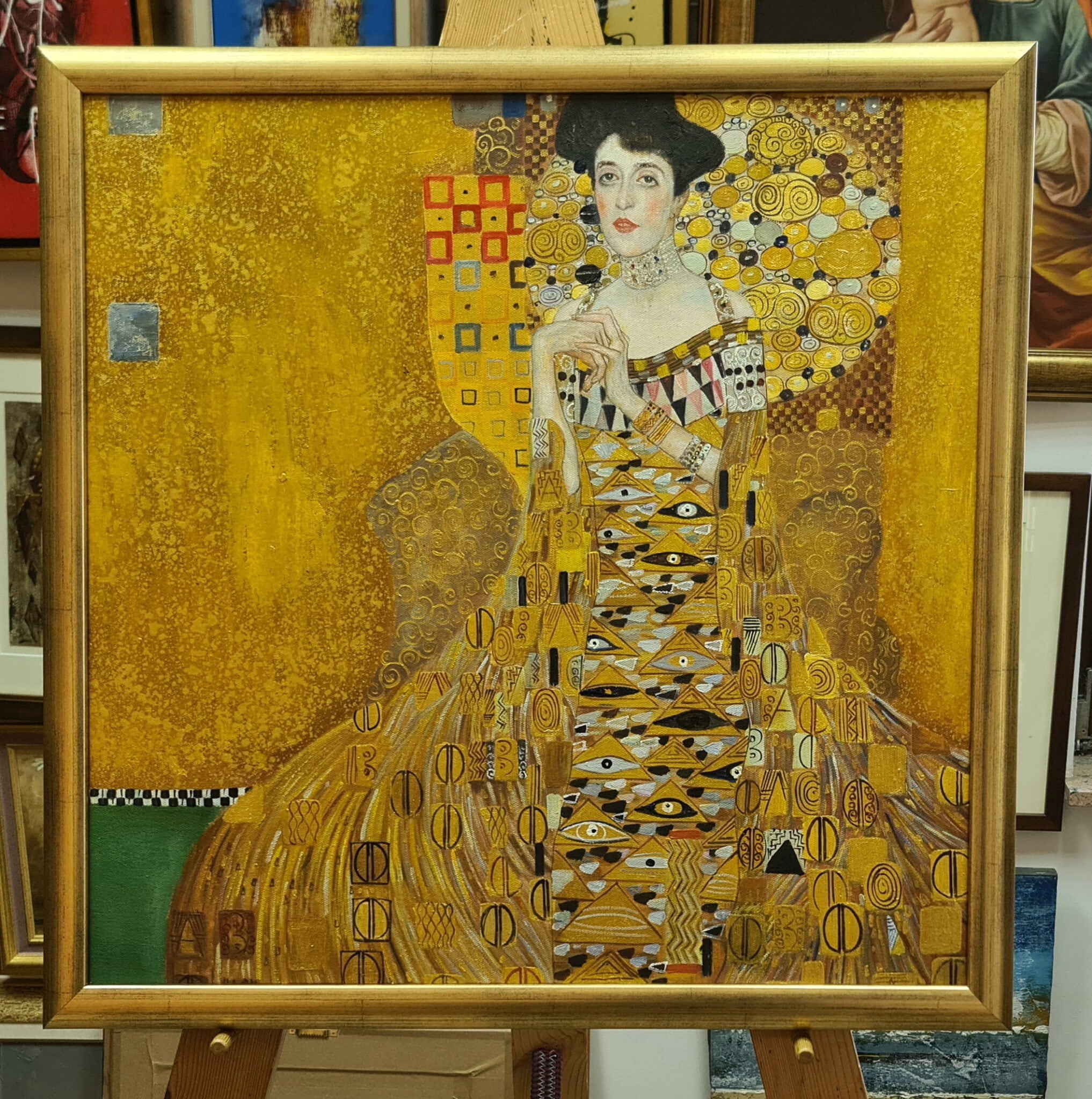 Gustav Klimt - Portrait Of Adele Bloch Bauer I - SVETSLIK.SI - Dipinto ...